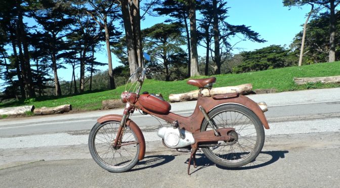 1956 PUCH ALLSTATE MOPED MS50 SOLD | Smashing British Cars